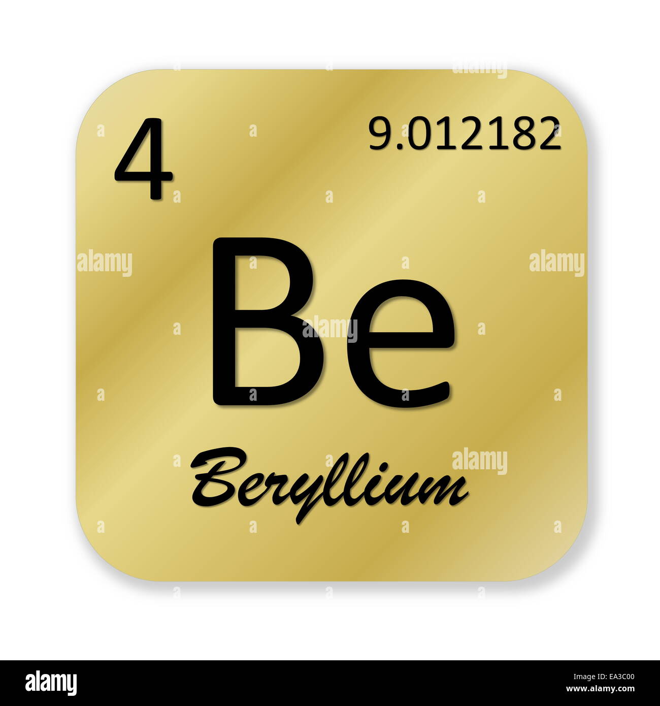 Beryllium atom hi-res stock photography and images - Alamy