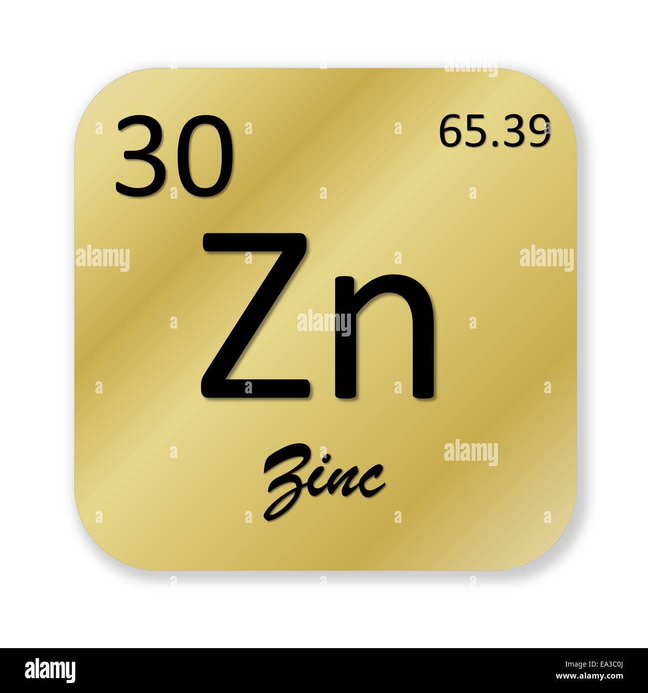Zinc atom hi-res stock photography and images - Alamy