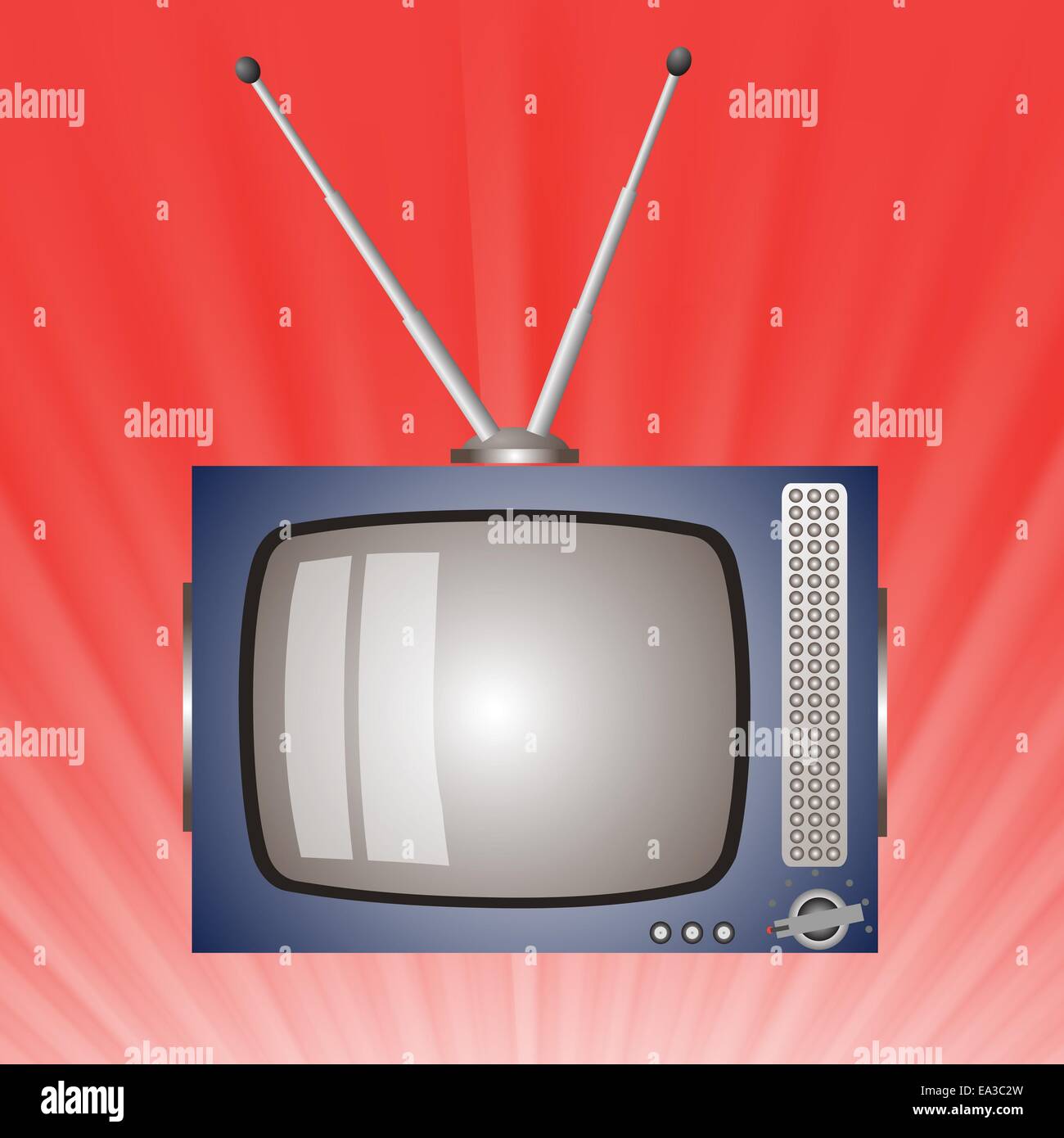 Old box tv hi-res stock photography and images - Alamy