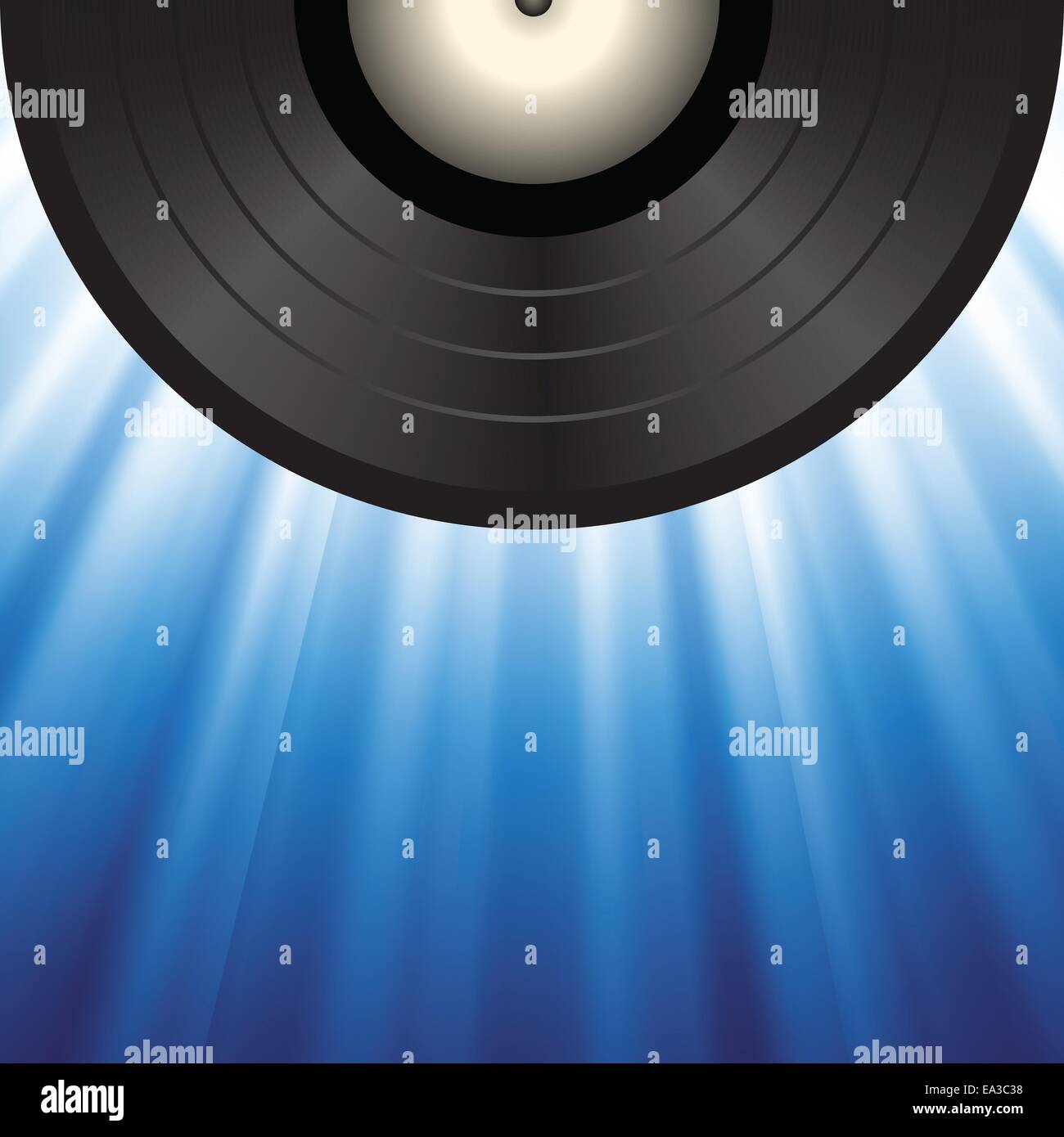 Blue vinyl disk icon hi-res stock photography and images - Alamy