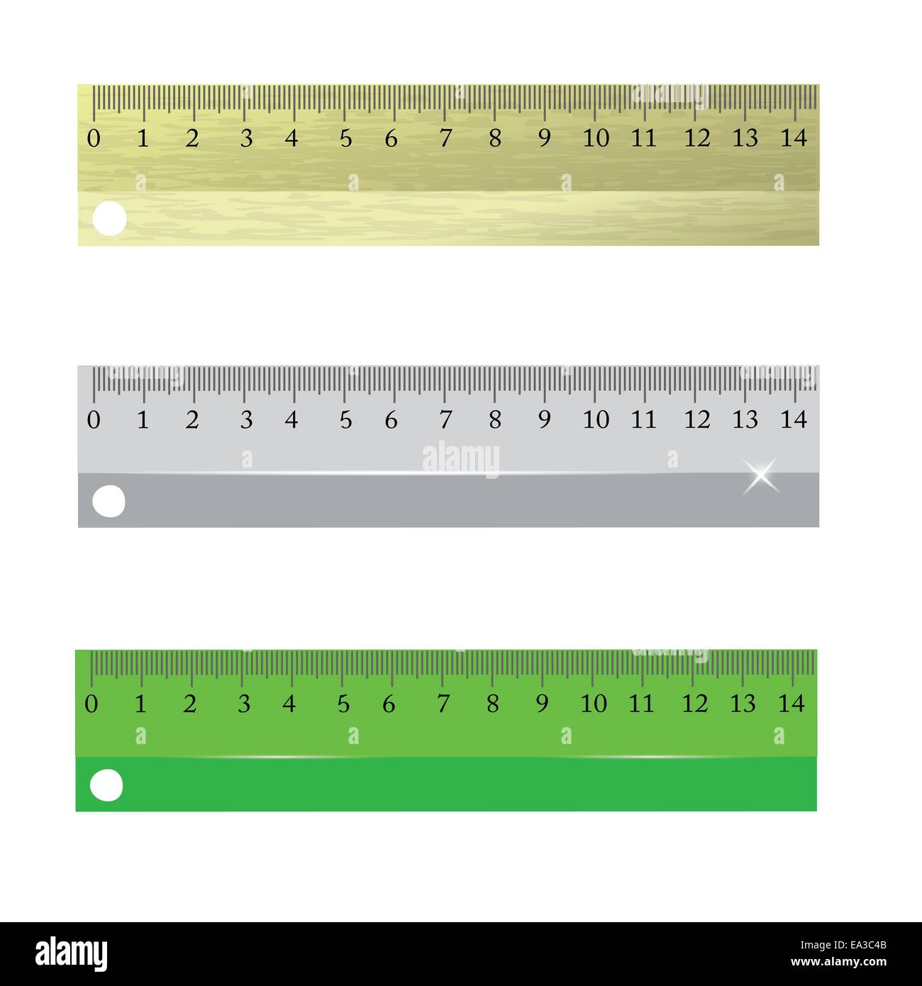 Plastic rulers hi-res stock photography and images - Alamy