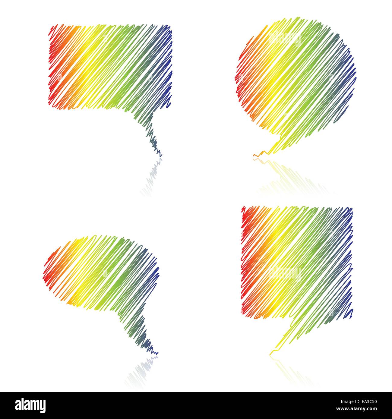 Dialogue bubbles box hi-res stock photography and images - Alamy