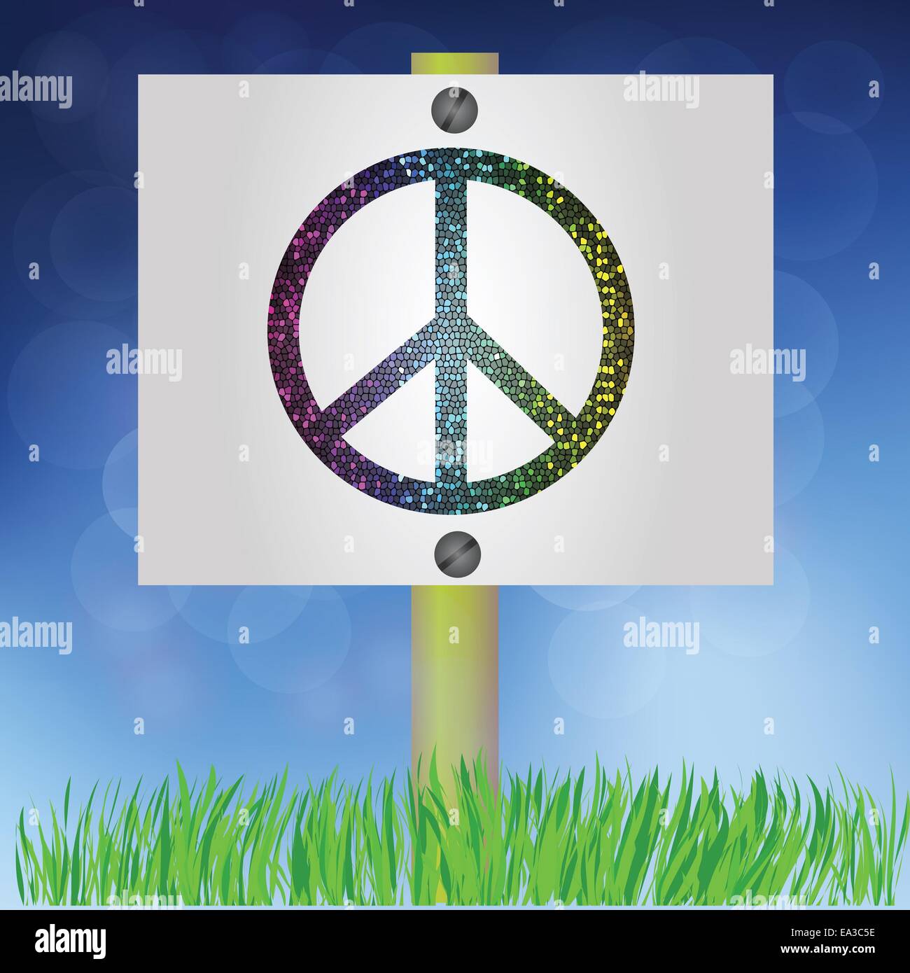 Peace on earth sign hi-res stock photography and images - Alamy