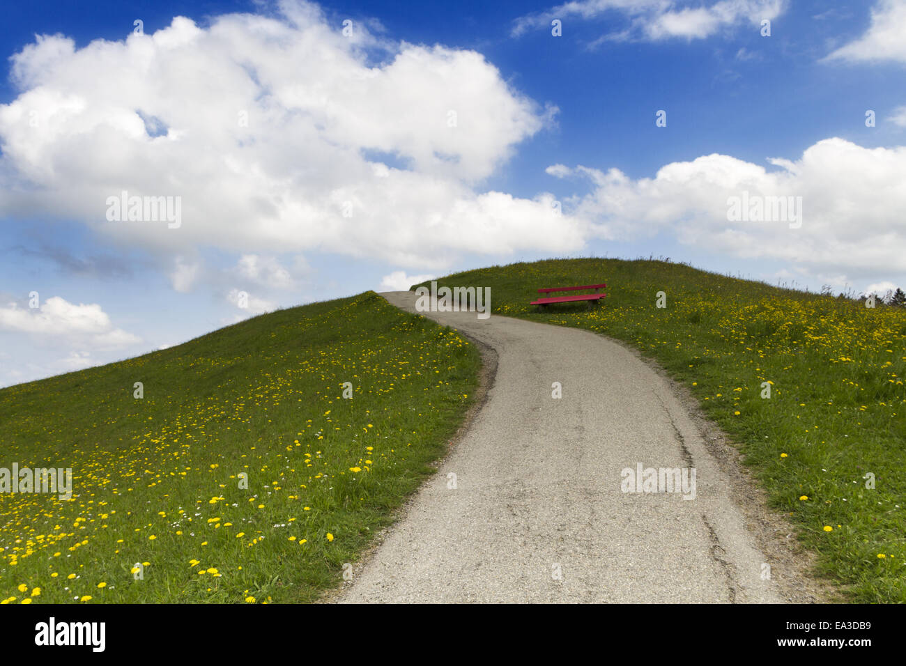 landscape in Bavaria Stock Photo - Alamy
