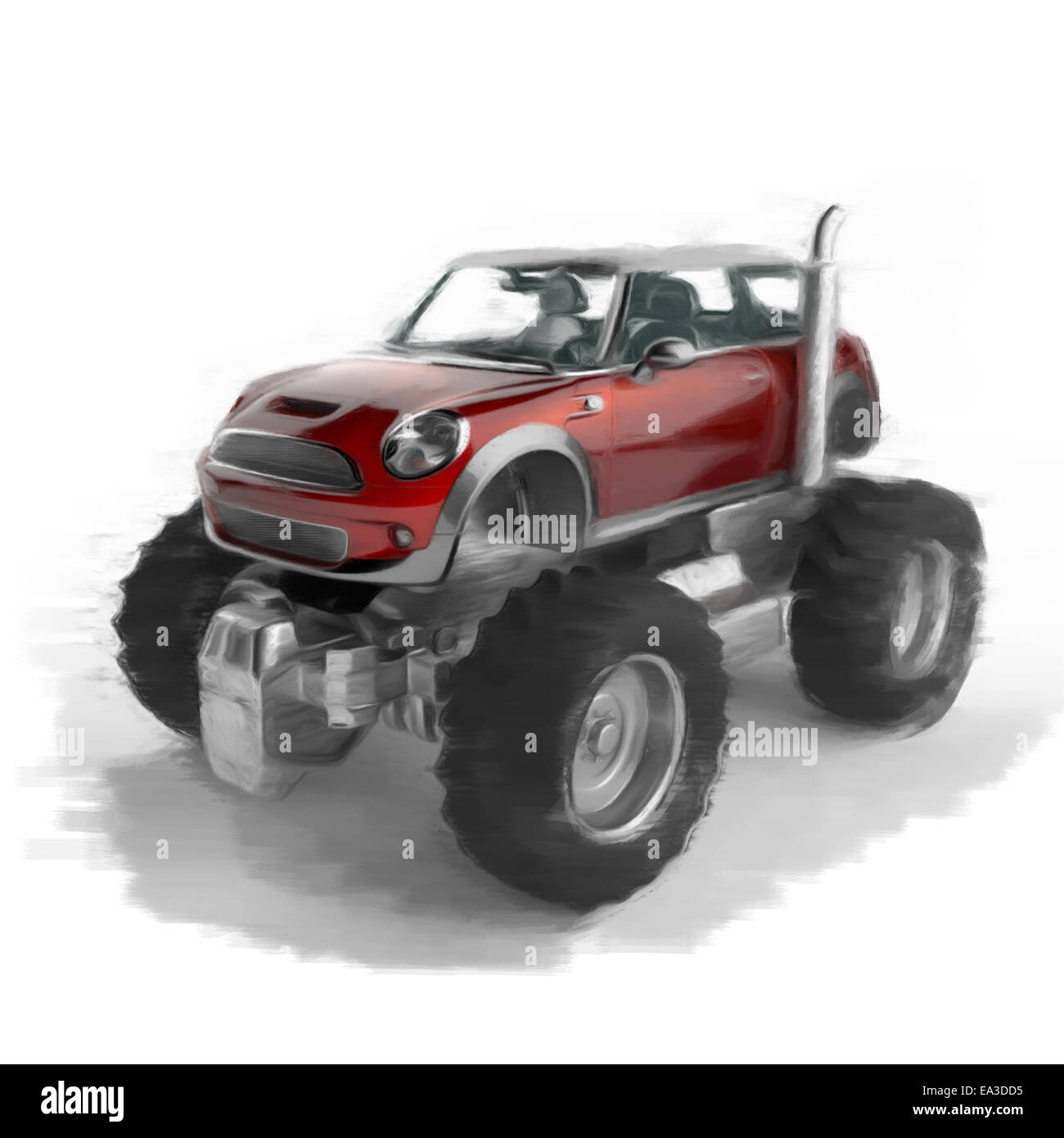 Monster Truck Mini Cooper