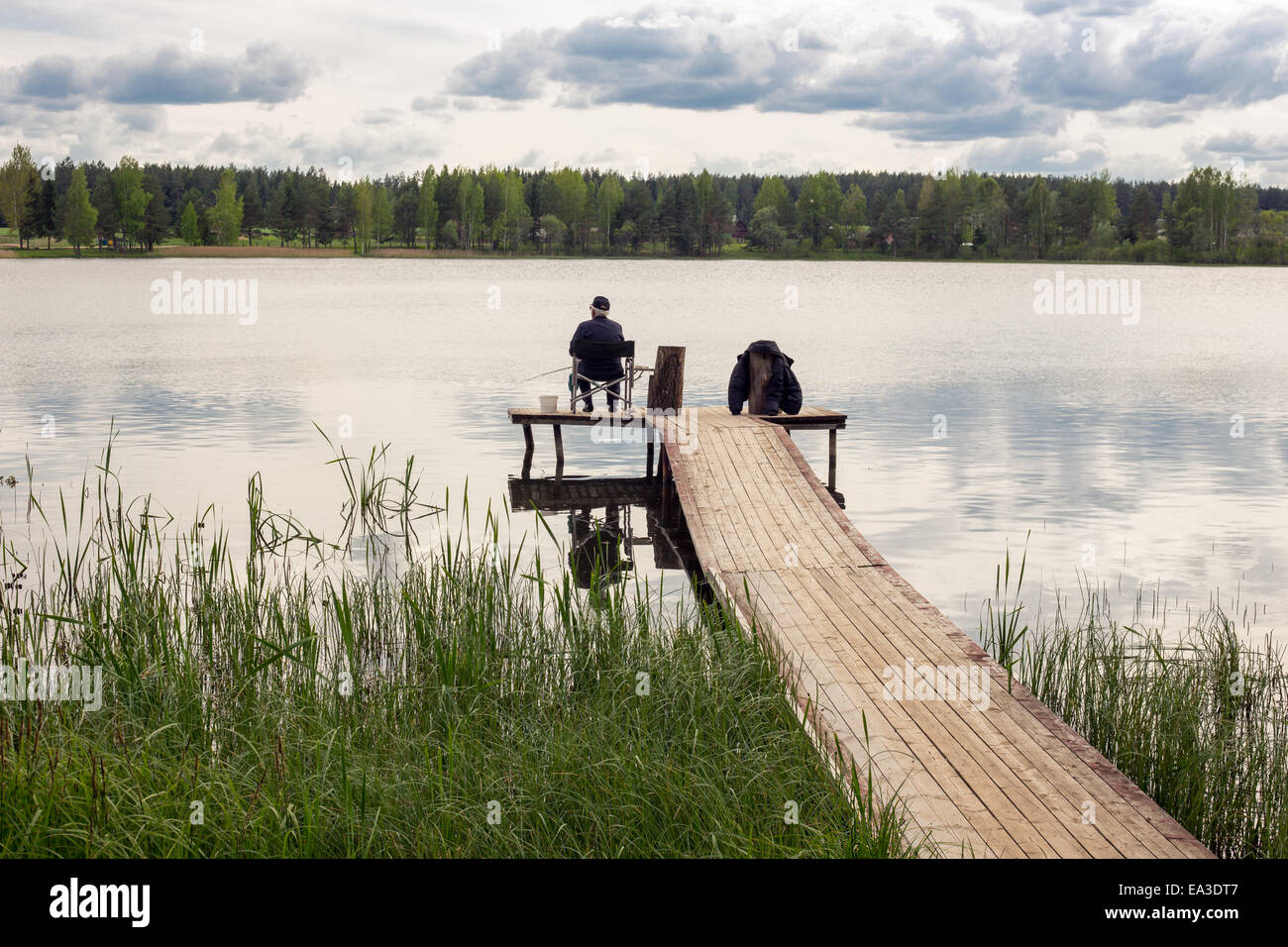 Forest lake, Vitebsk region, Belarus Stock Photo - Alamy