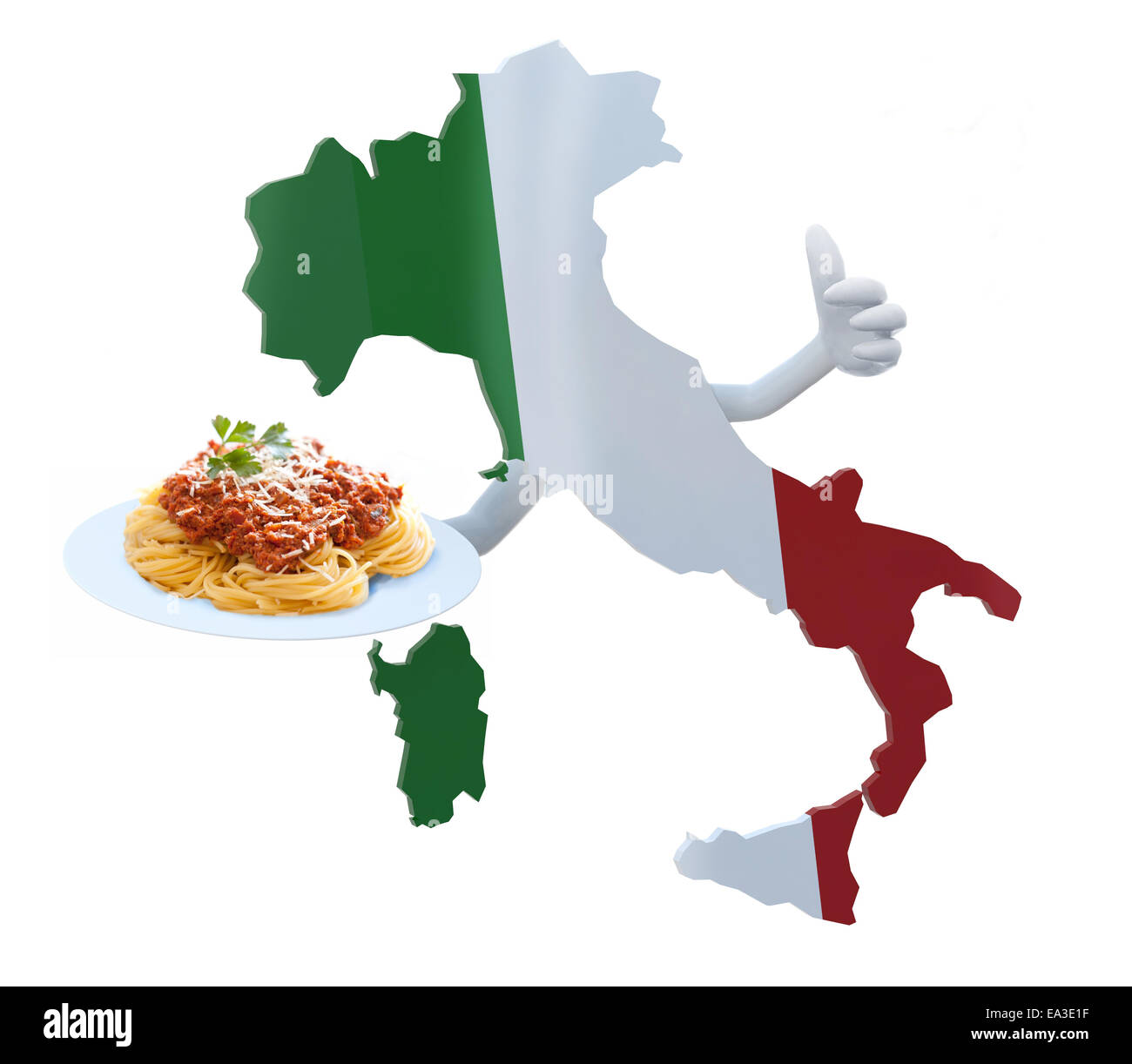 Cartoon map of italy hi-res stock photography and images - Alamy