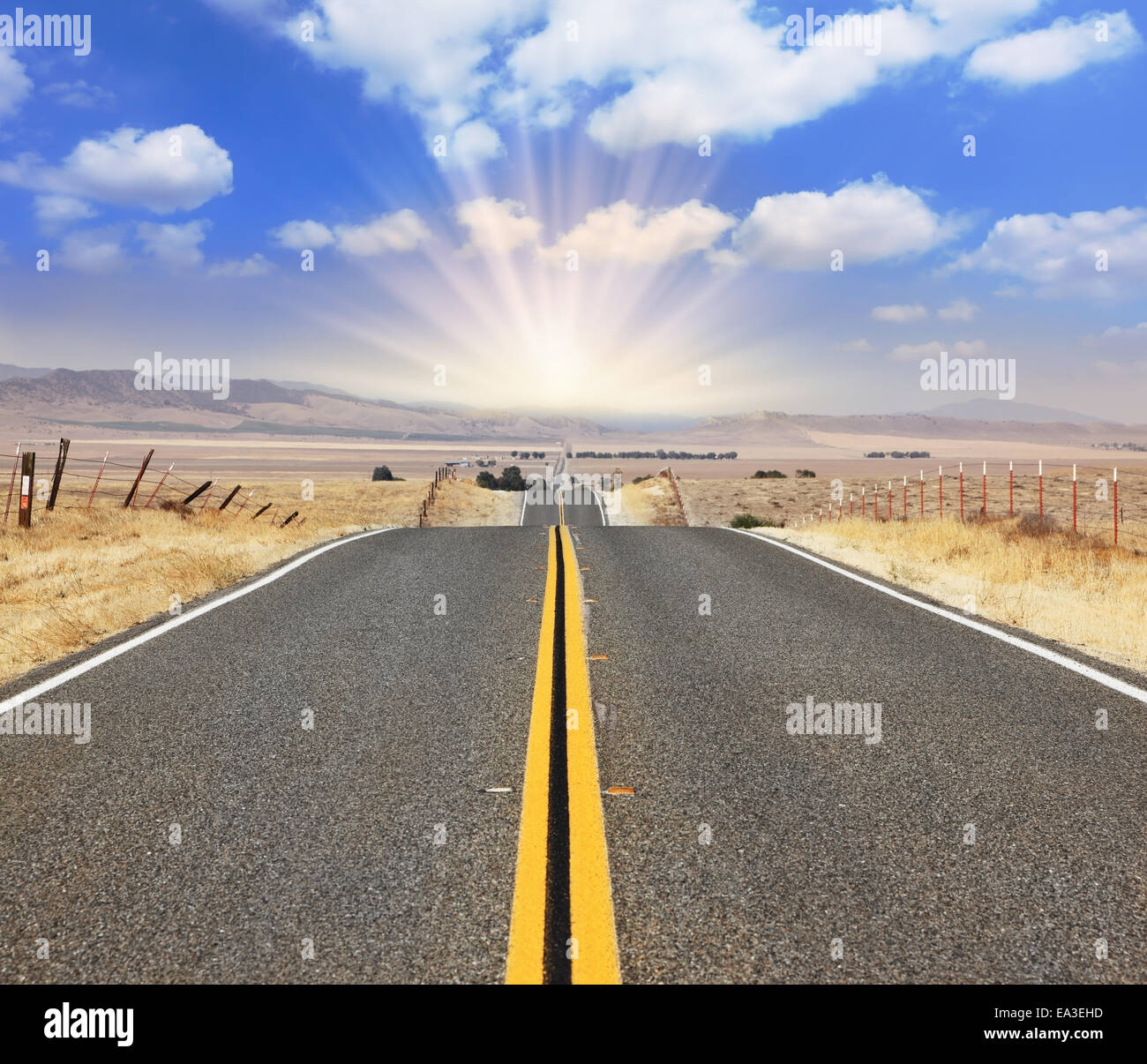 The magnificent highway Stock Photo - Alamy