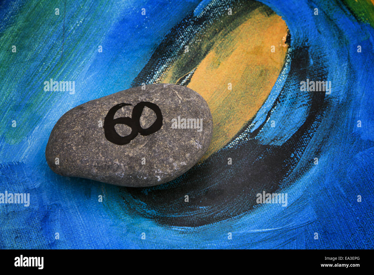stone with number Stock Photo - Alamy