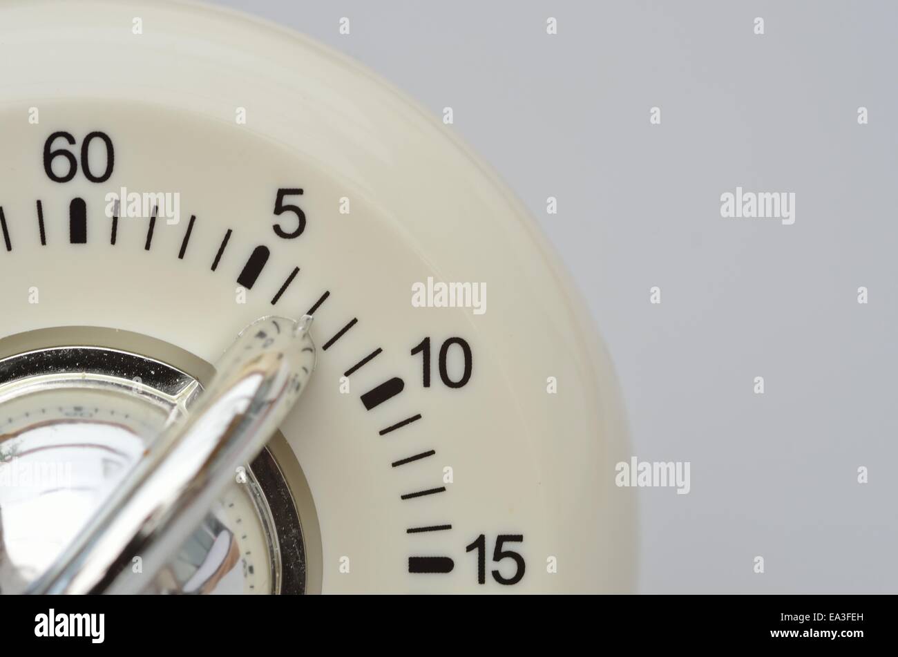 Kitchen timer close up Stock Photo - Alamy