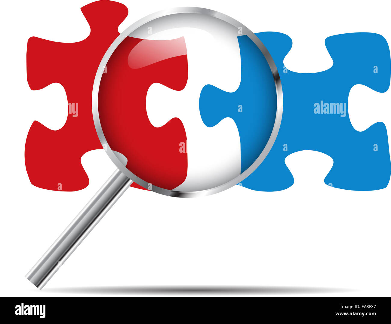 Solution magnifier hi-res stock photography and images - Alamy