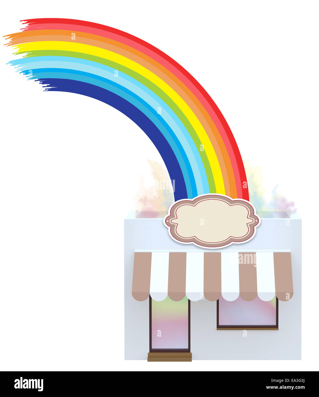 Store inside building Cut Out Stock Images & Pictures - Alamy