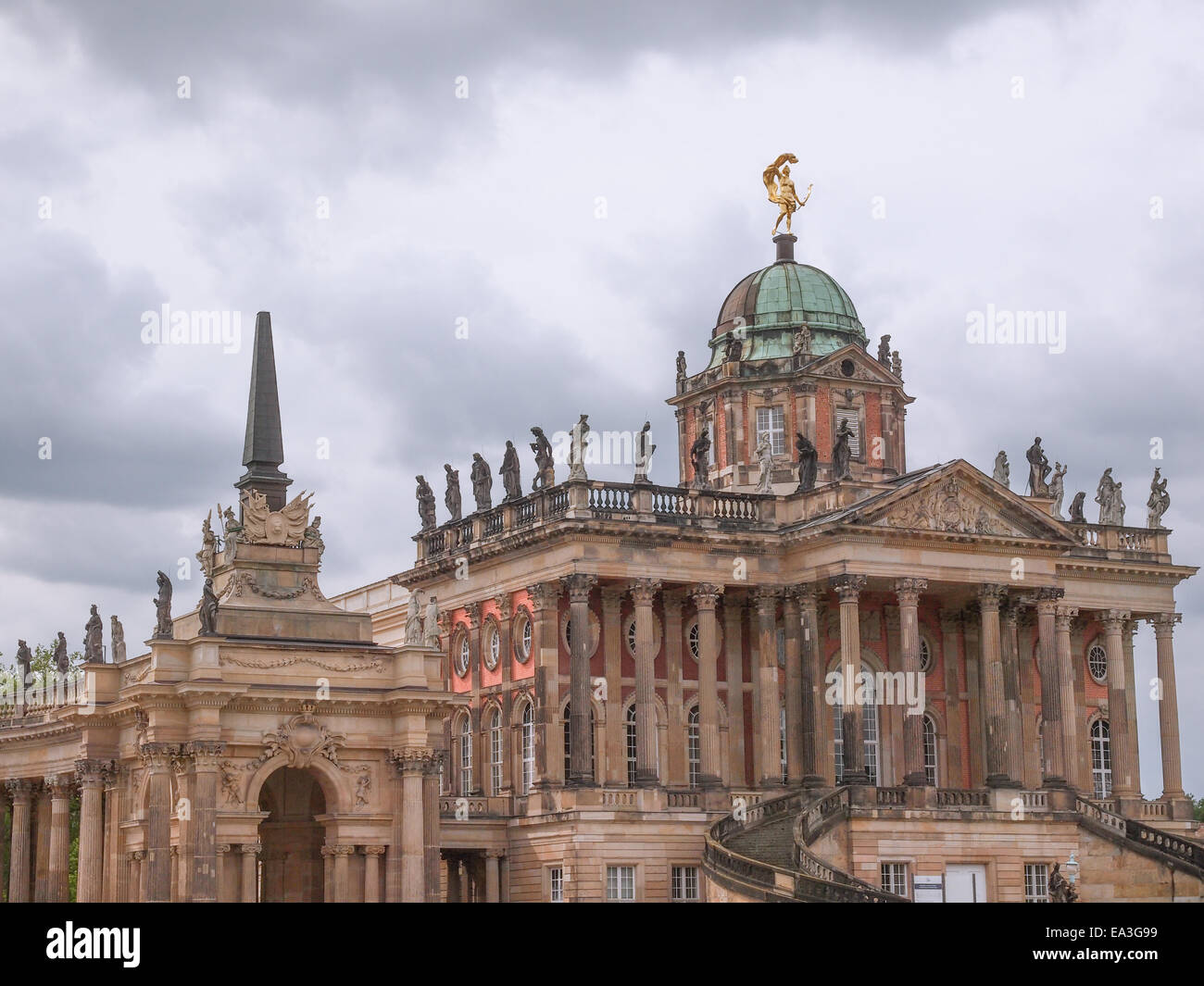 Neues Palais in Potsdam Stock Photo - Alamy