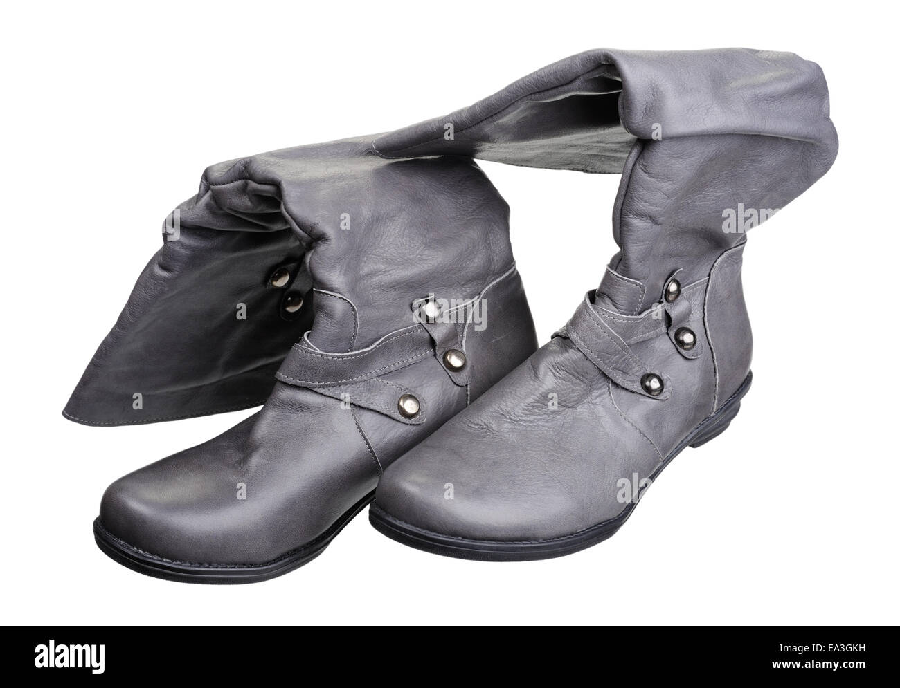 Women boots, isolated Stock Photo - Alamy
