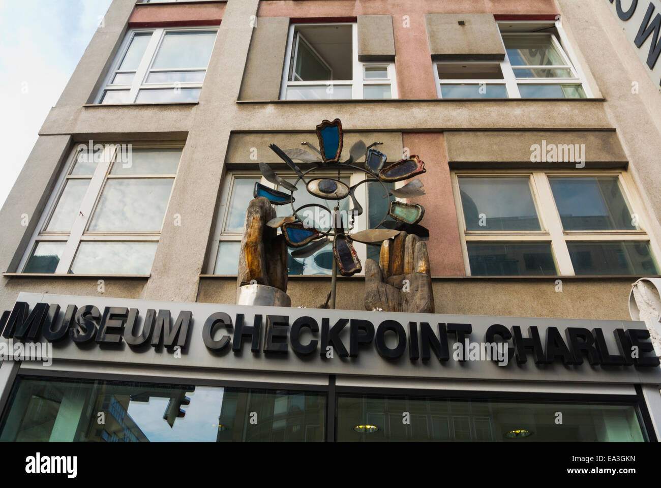 Museum, Checkpoint Charlie, Friedrichstrasse, Friedrichstadt, Mitte ...