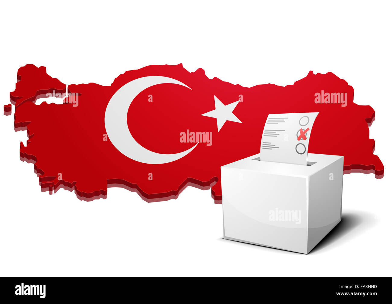 ballot box turkey Stock Photo - Alamy