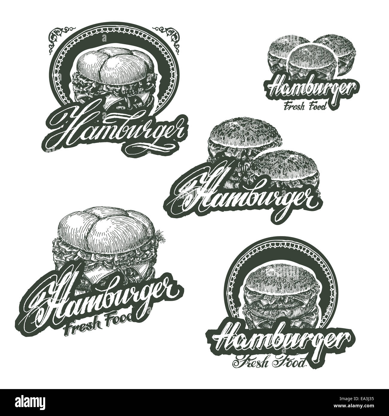 Hamburger menu Cut Out Stock Images & Pictures - Alamy