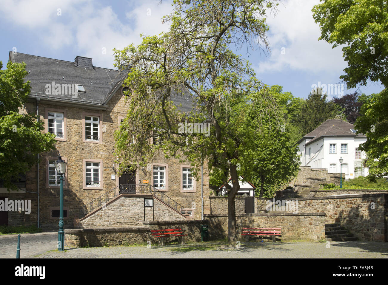 Town view of Bad Muenstereifel, Germany Stock Photo - Alamy