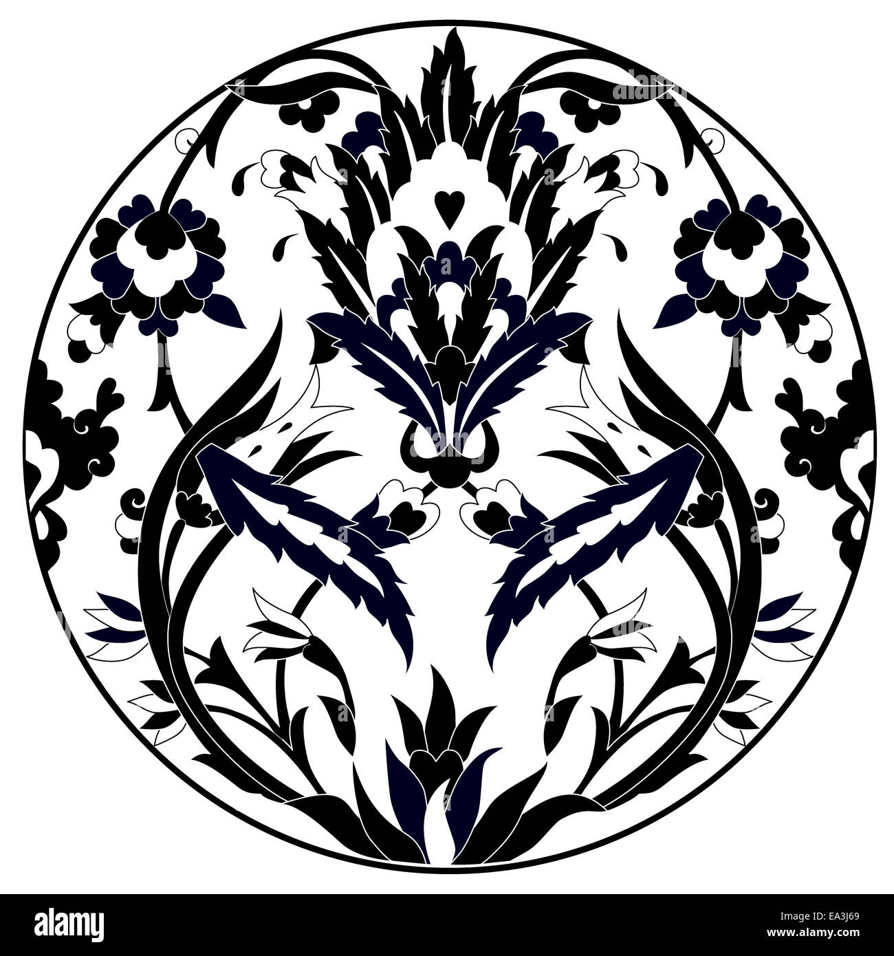 Ottoman motifs design series with twenty one Stock Photo - Alamy