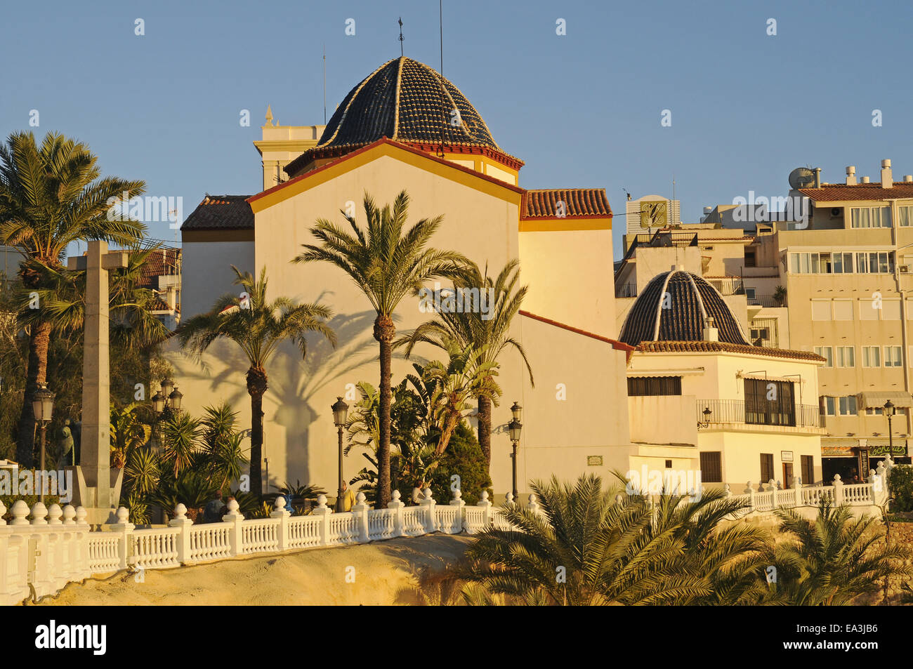 San Jaime, church, Benidorm, Spain Stock Photo - Alamy