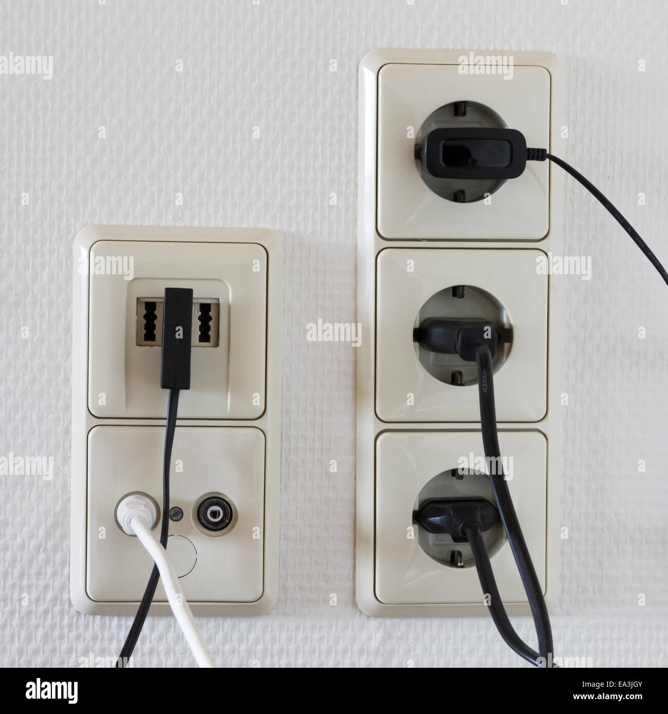 Multiway plug hi-res stock photography and images - Alamy