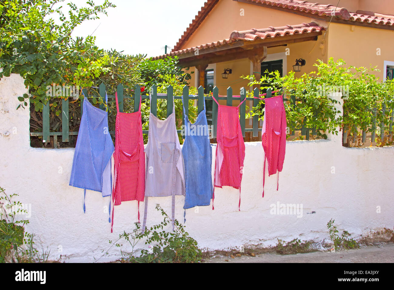 Apron fence hi-res stock photography and images - Alamy