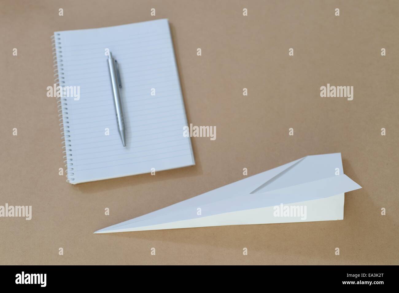 A close up shot of a paper plane Stock Photo - Alamy