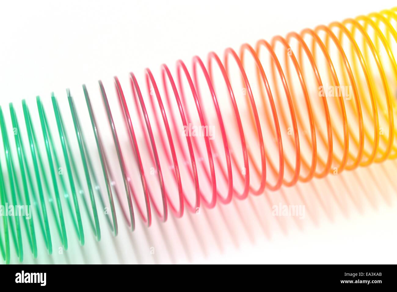 Coil Spring Toy Stock Photo - Alamy