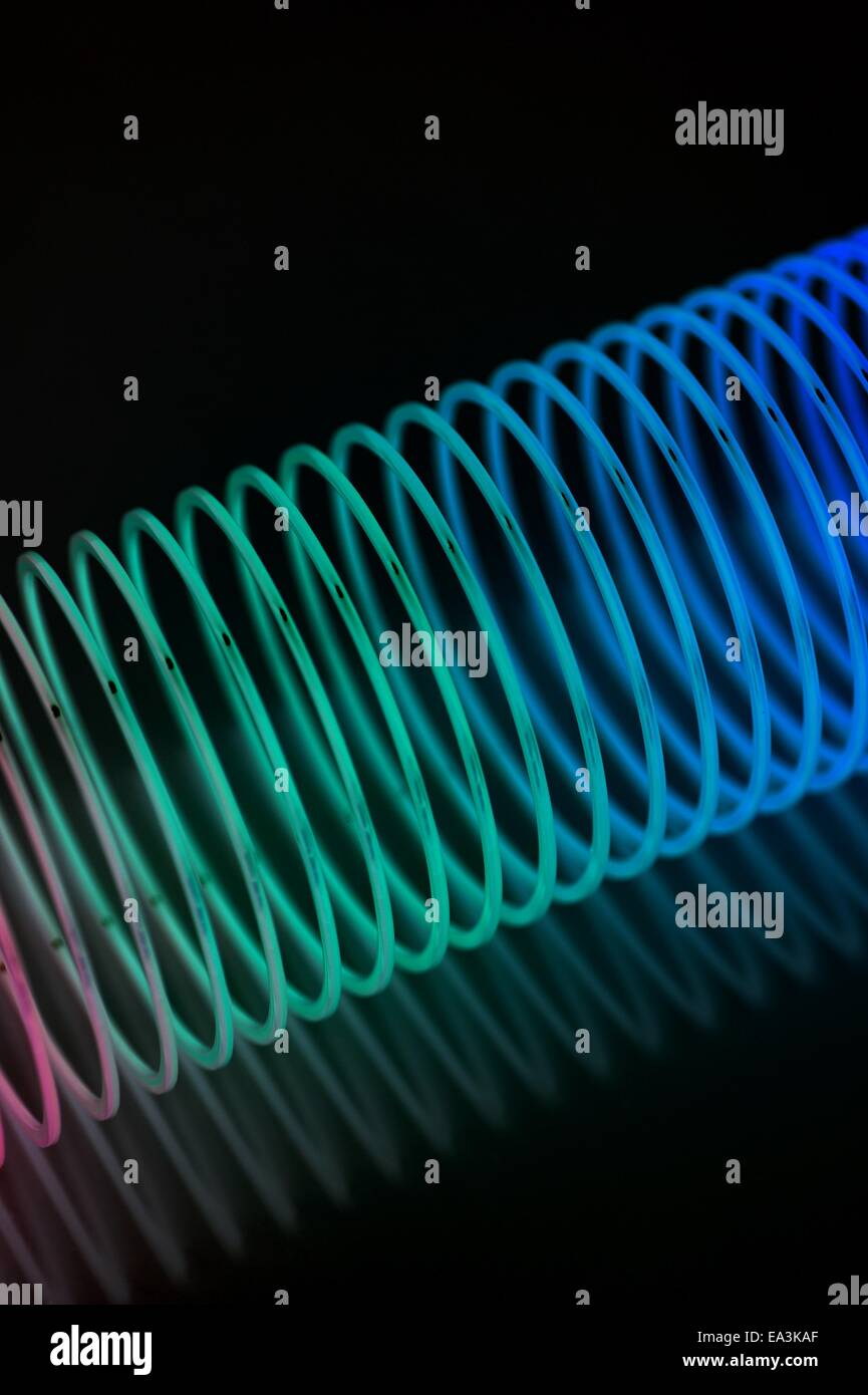 Coil Spring Toy Stock Photo - Alamy