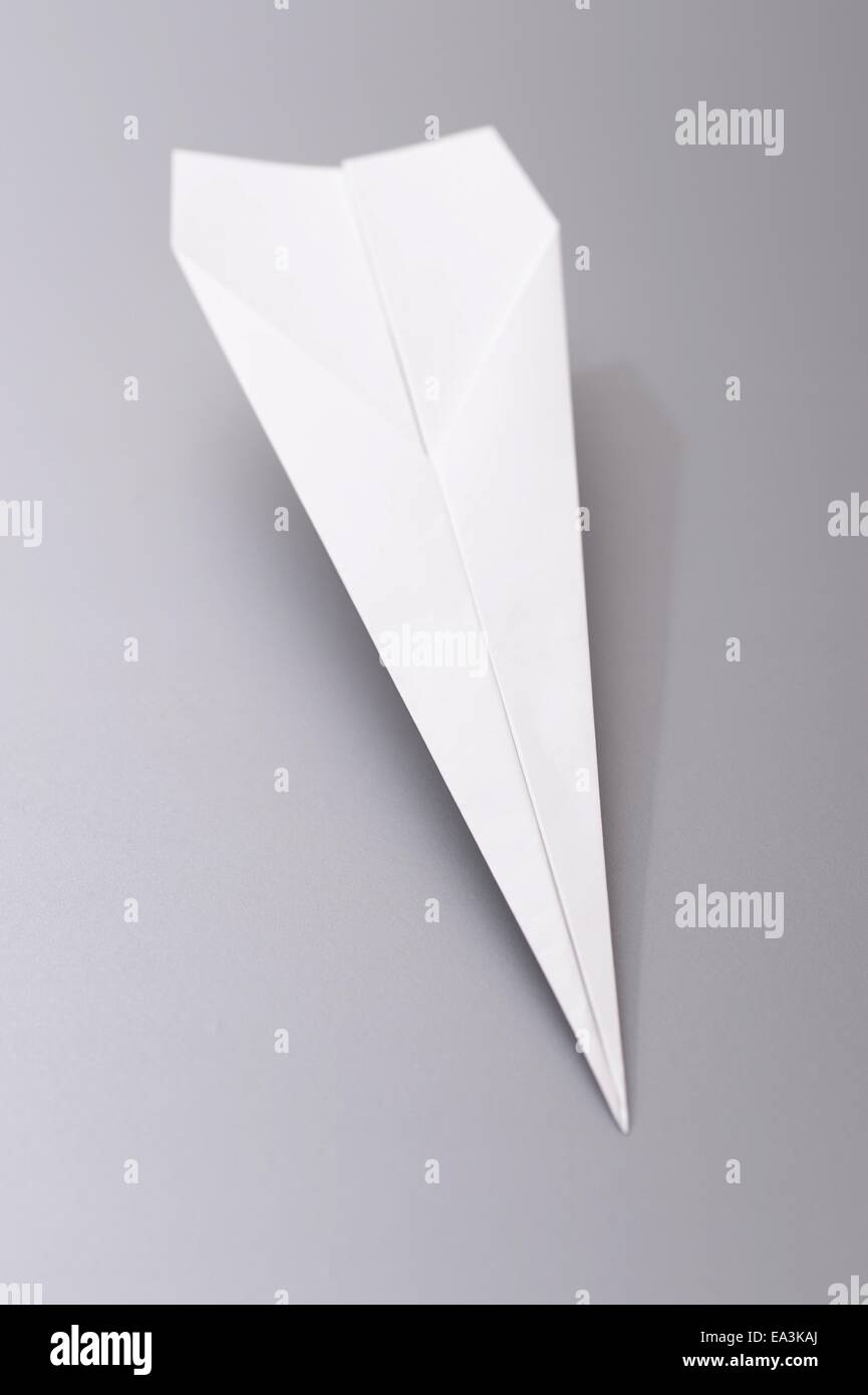 A close up shot of a paper plane Stock Photo - Alamy