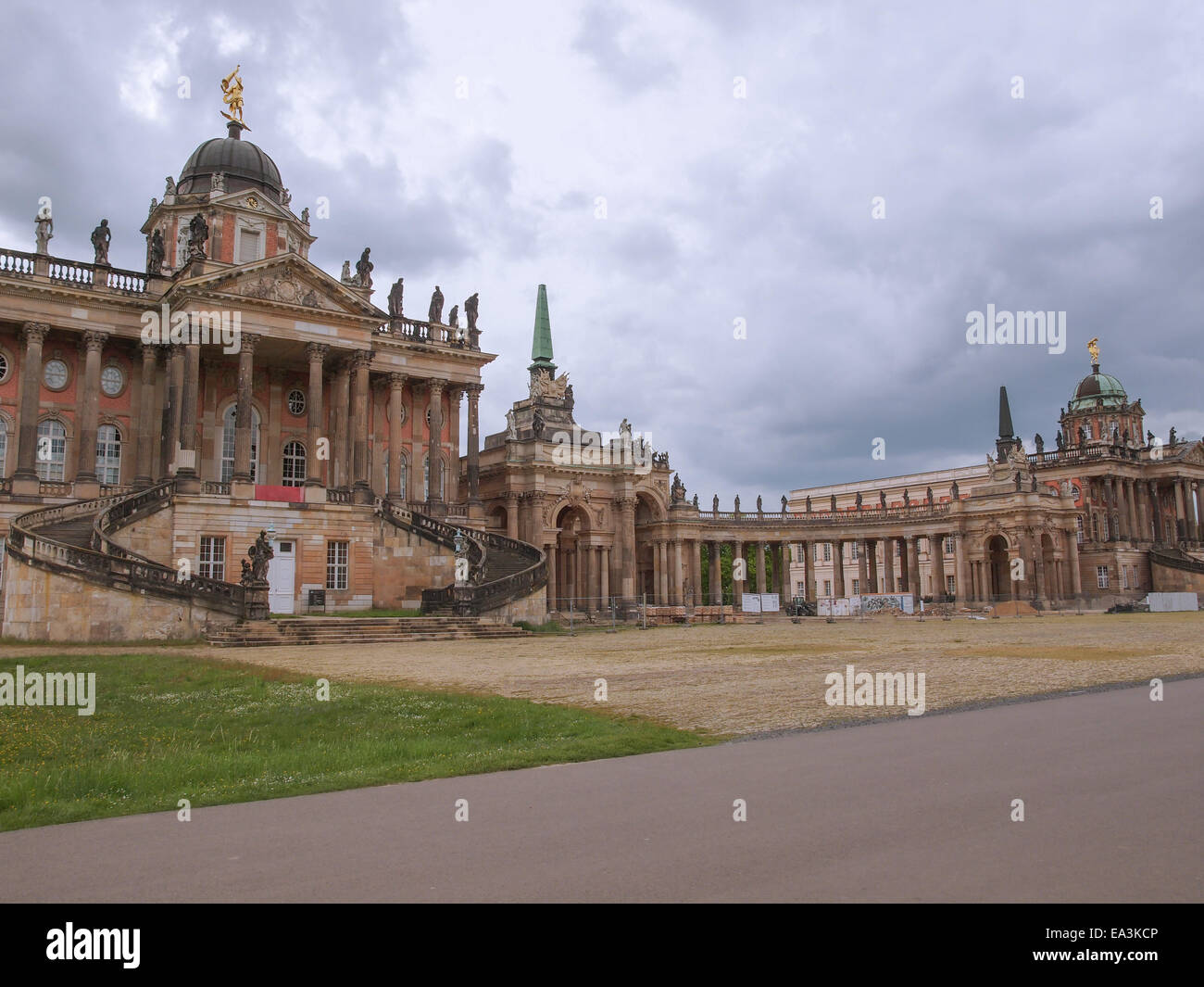 Neues Palais in Potsdam Stock Photo - Alamy