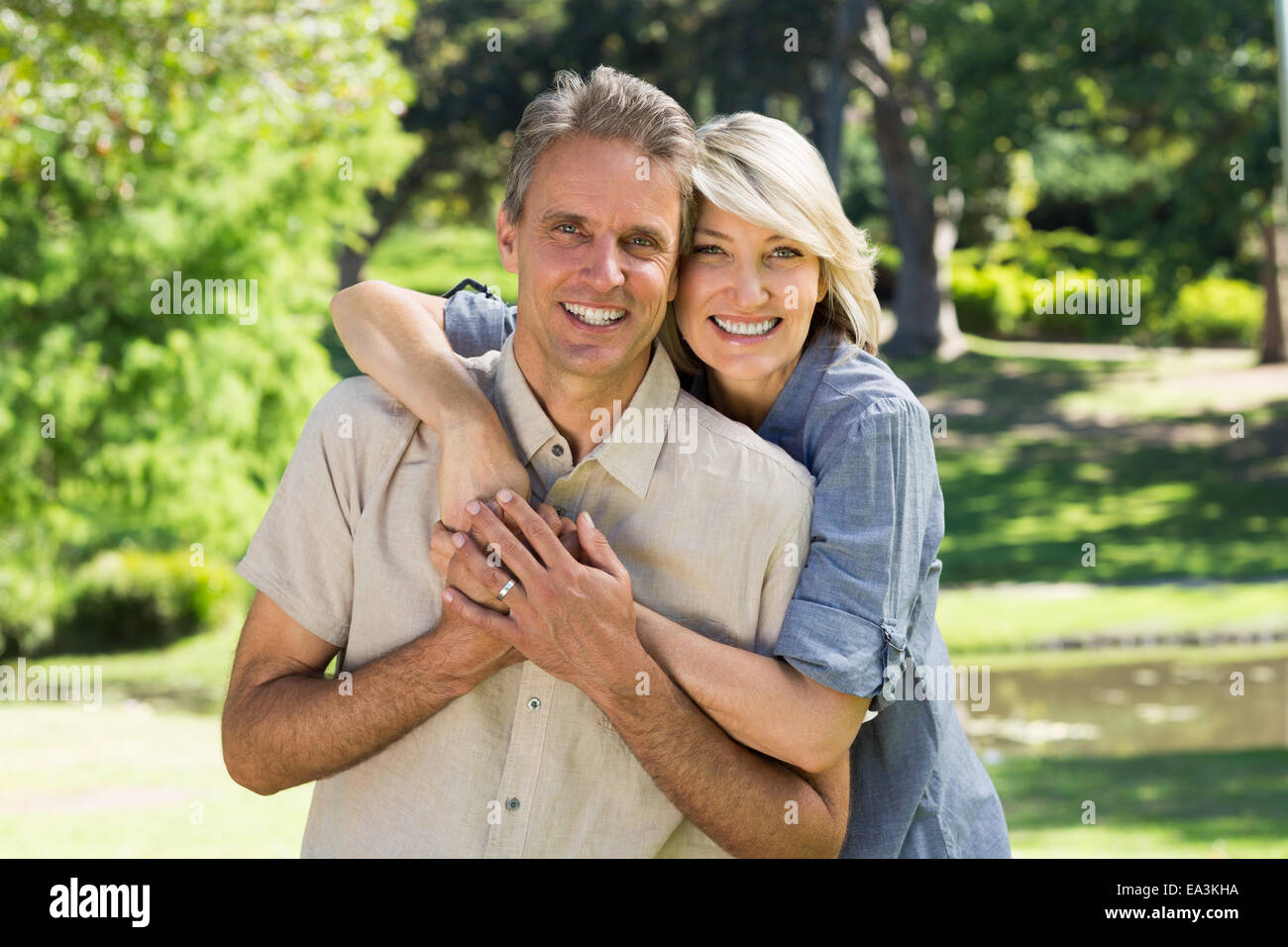 Romantic couple spending free time hi-res stock photography and images ...