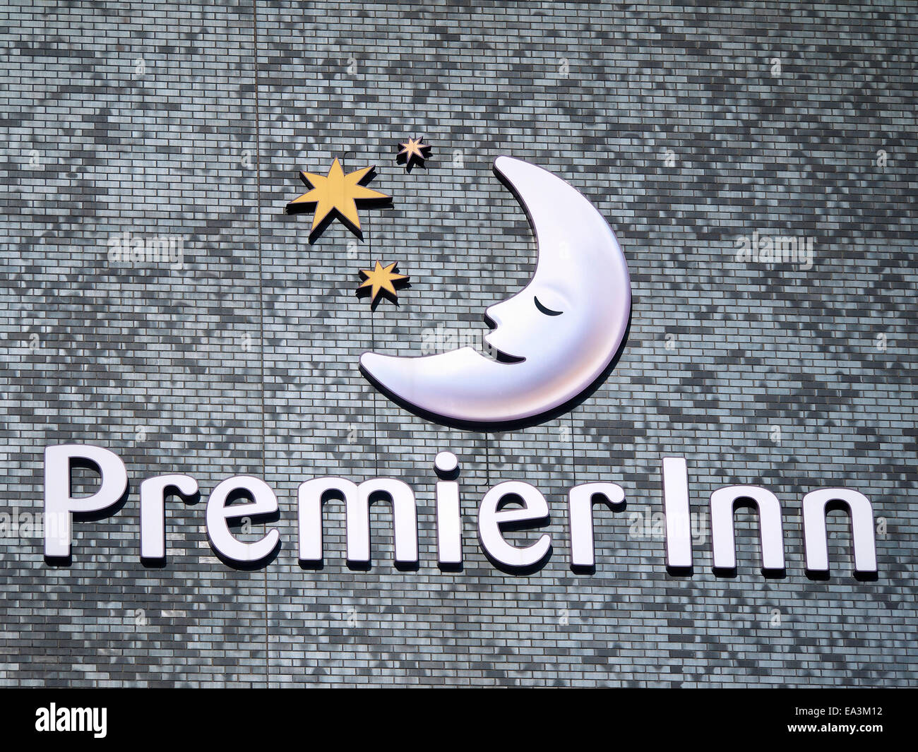 Logo outside premier inn hi-res stock photography and images - Alamy