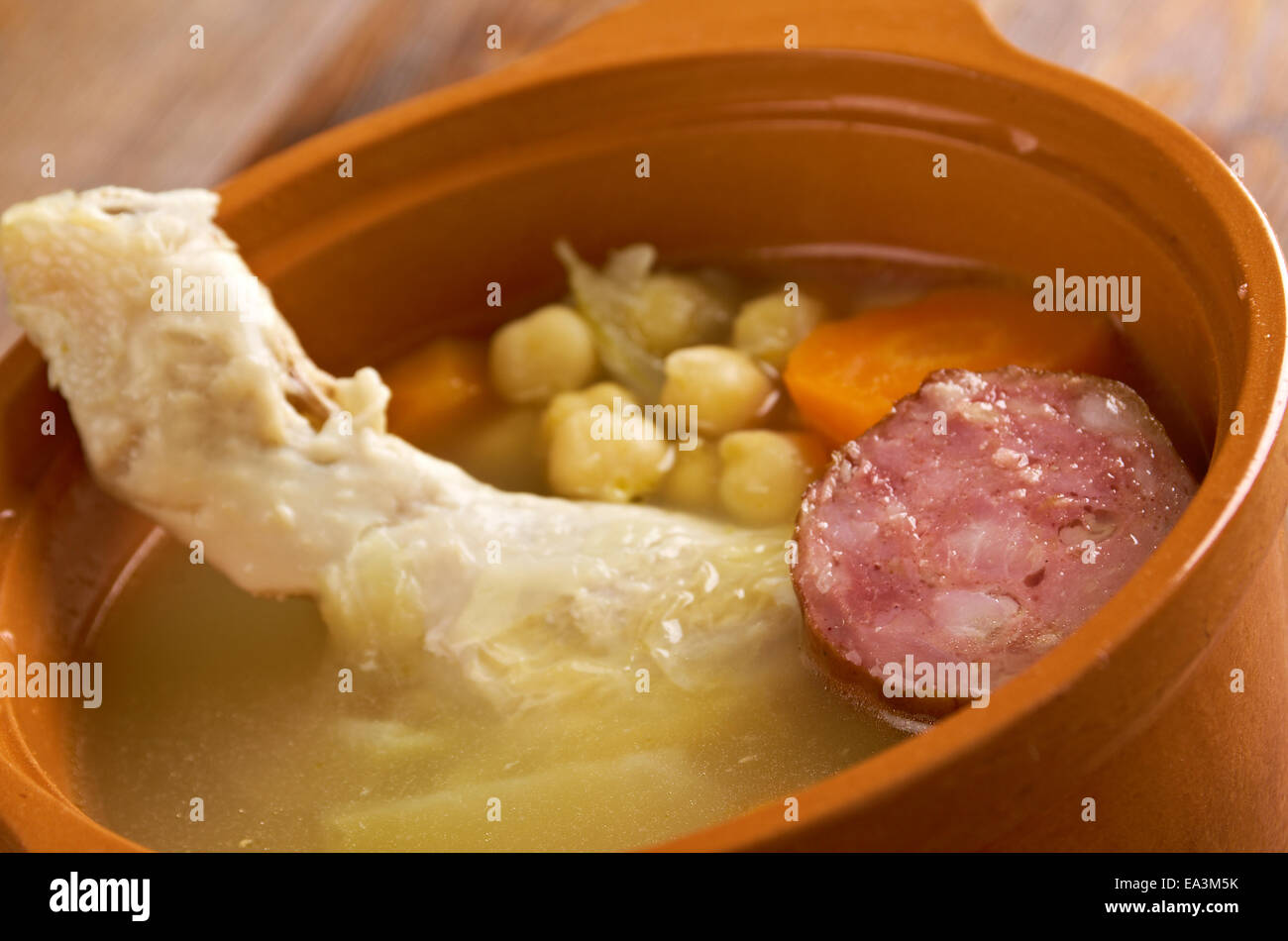Cocido Traditional dish in Spain Stock Photo - Alamy