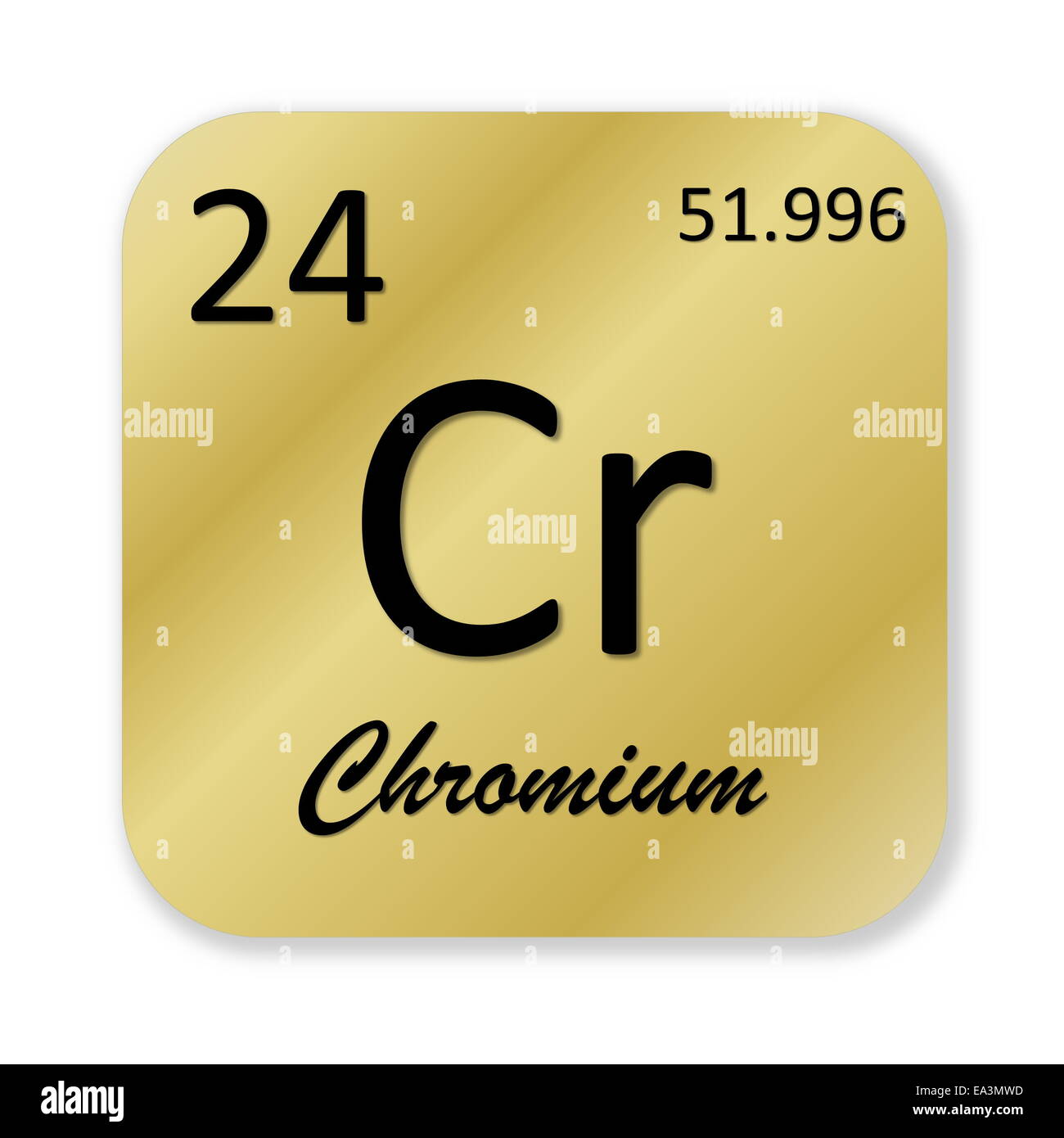 Chromium atom hi-res stock photography and images - Alamy