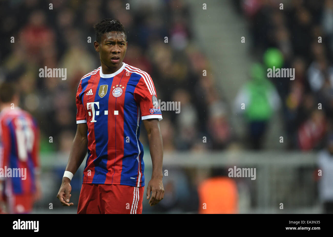 Munich, Germany. 05th Nov, 2014. Munich's David Alaba in action during ...