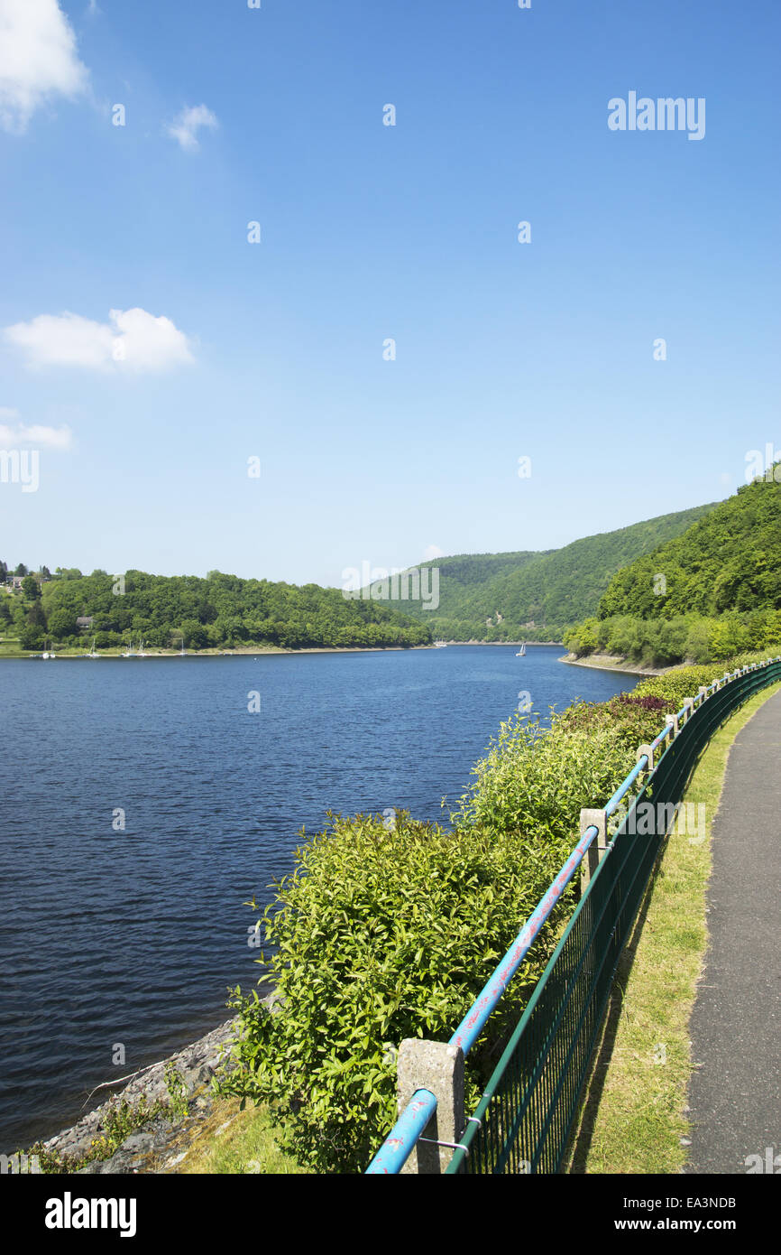 Rursee near Rurberg, Eifel, Germany Stock Photo - Alamy