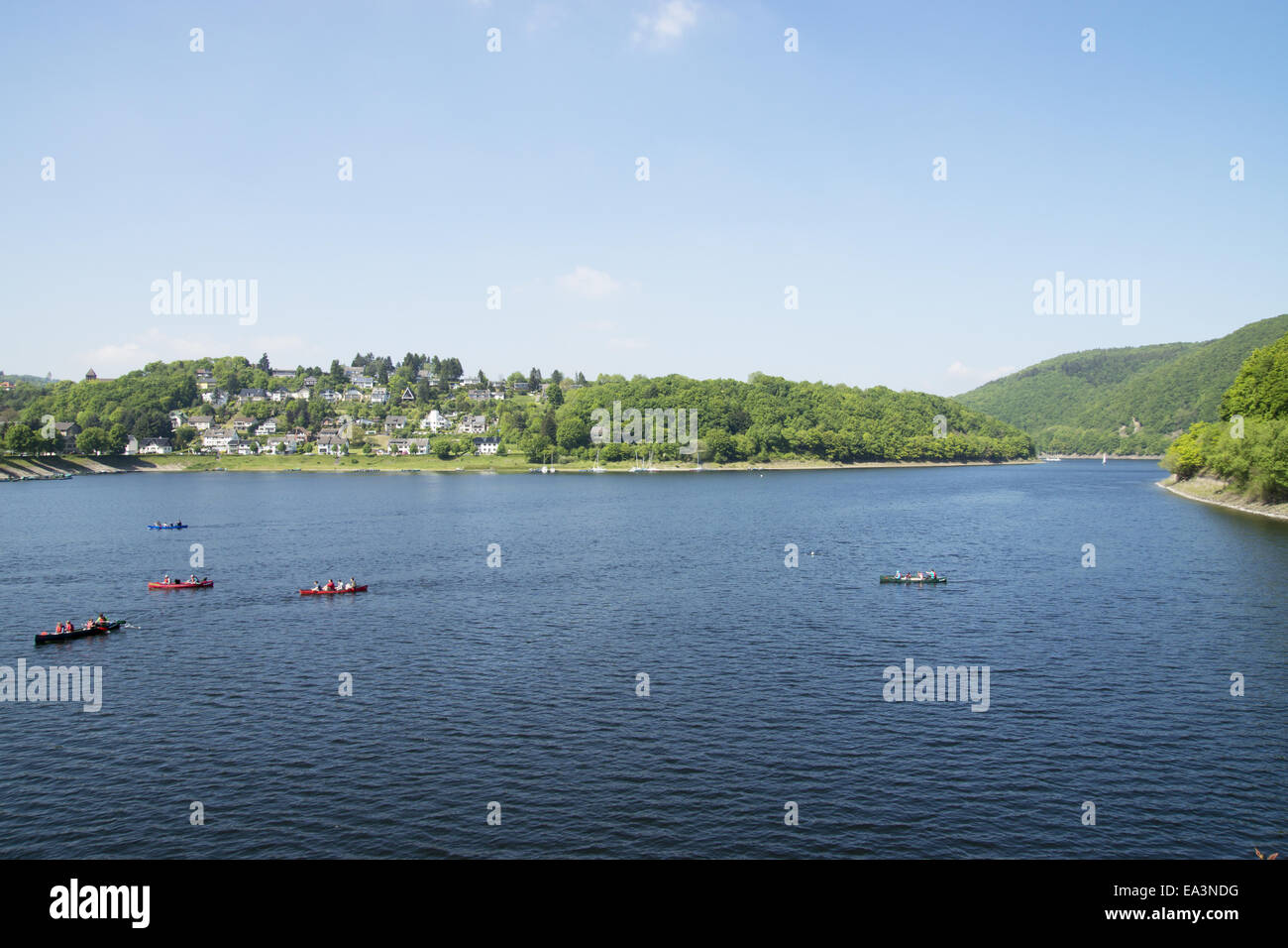 Rurberg ,Rursee, Eifel, Germany Stock Photo - Alamy