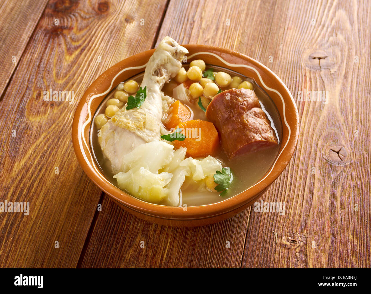 Cocido Madrilene Stew Stock Photo - Alamy