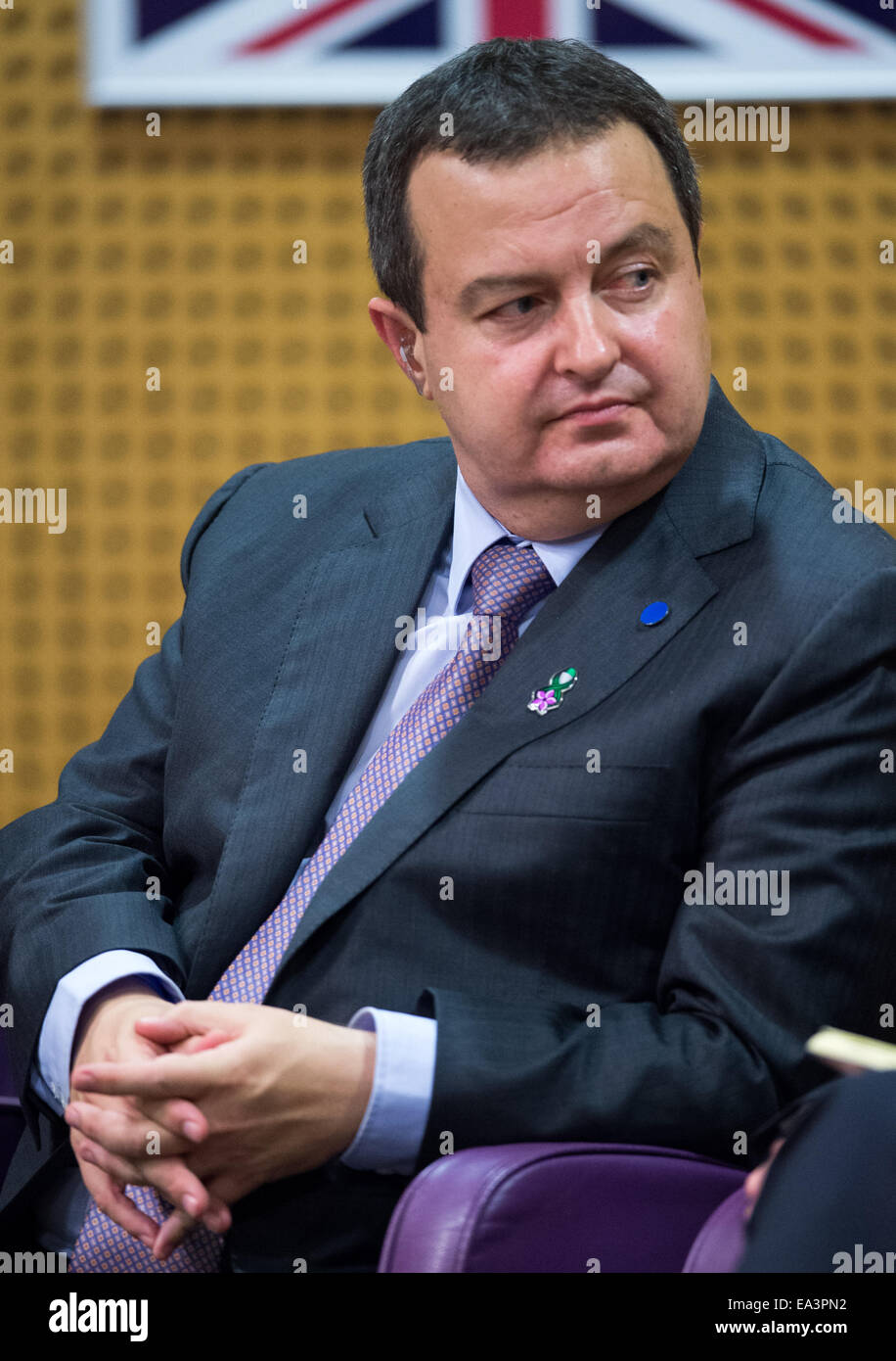 Berlin, Germany. 05th Nov, 2014. Ivica Dacic, Foreign Minister of ...