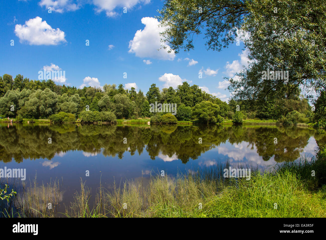 Rural landscape region kaluga hi-res stock photography and images - Alamy