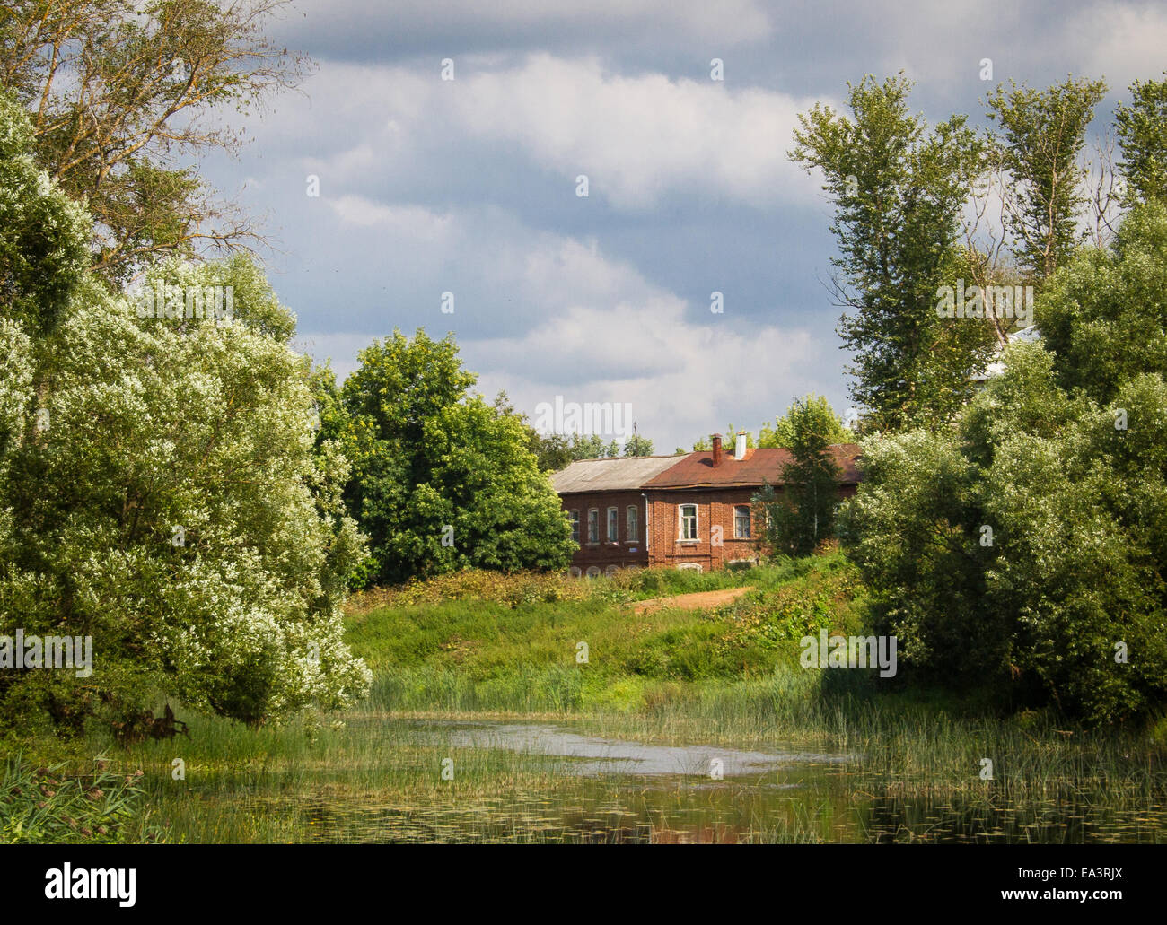 Kashinka river, Tver region, Russia Stock Photo - Alamy