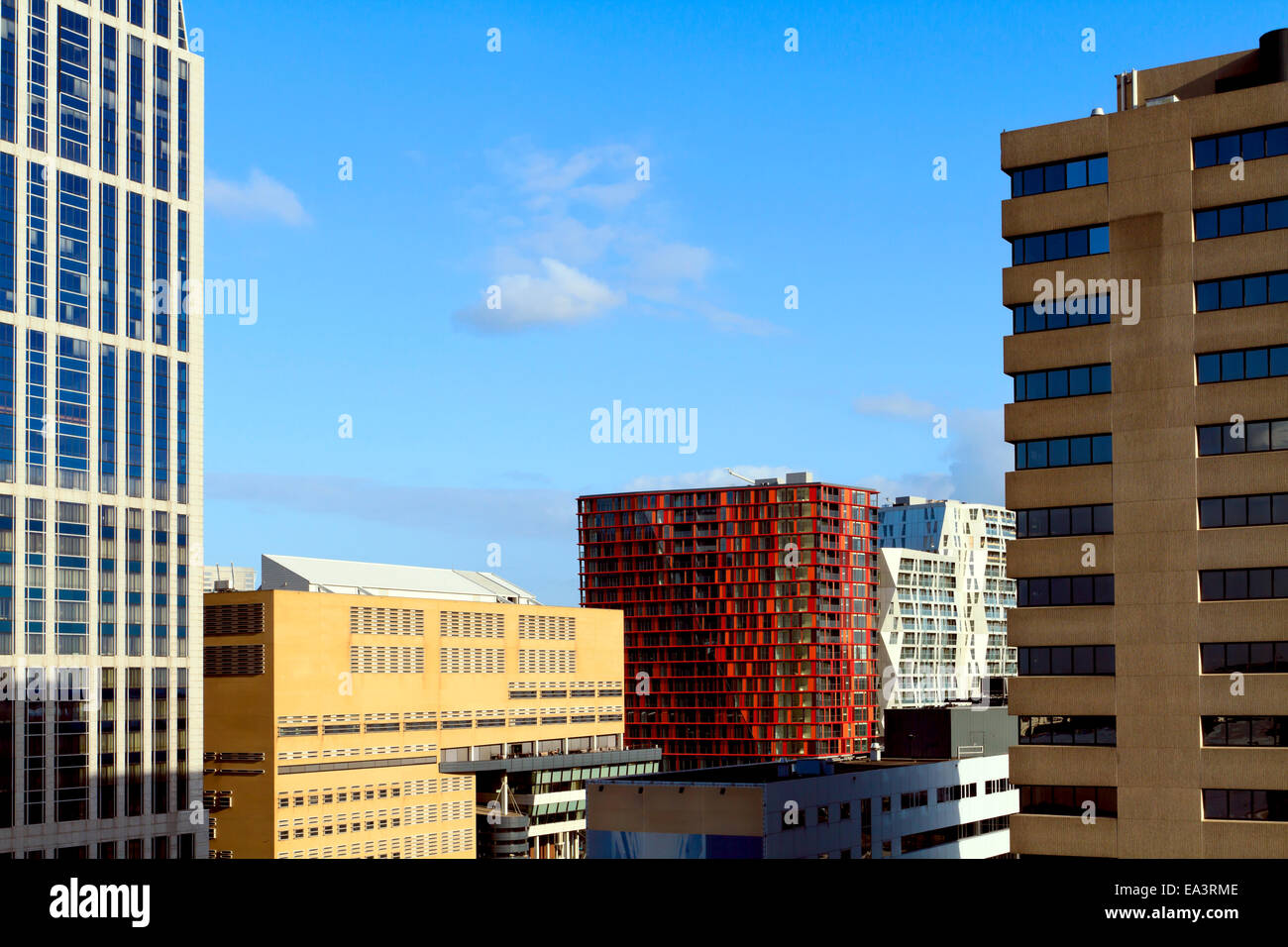 City skyline of Rotterdam center on a sunny day Stock Photo - Alamy