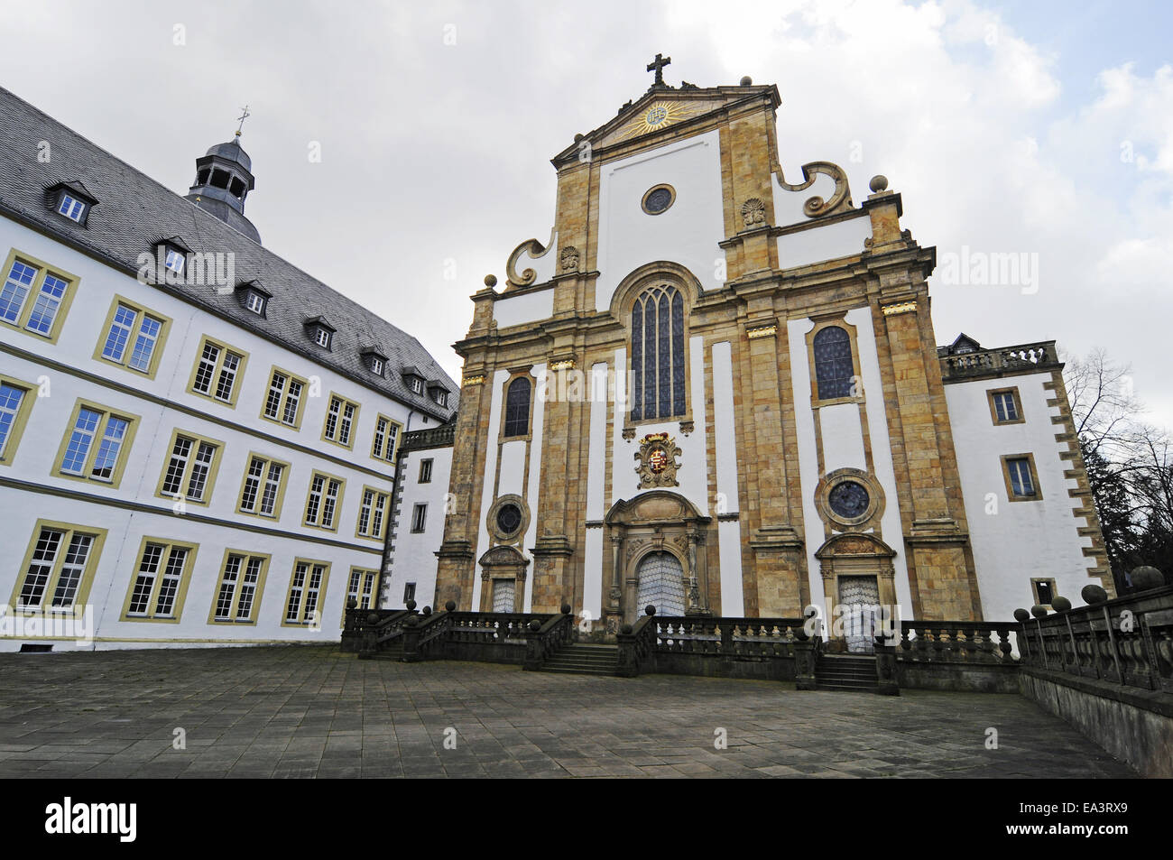 Marktkirche Church, Paderborn, Germany Stock Photo - Alamy