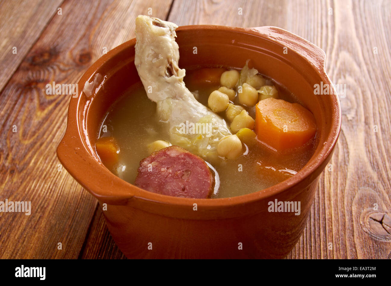 Cocido Traditional dish in Spain Stock Photo - Alamy