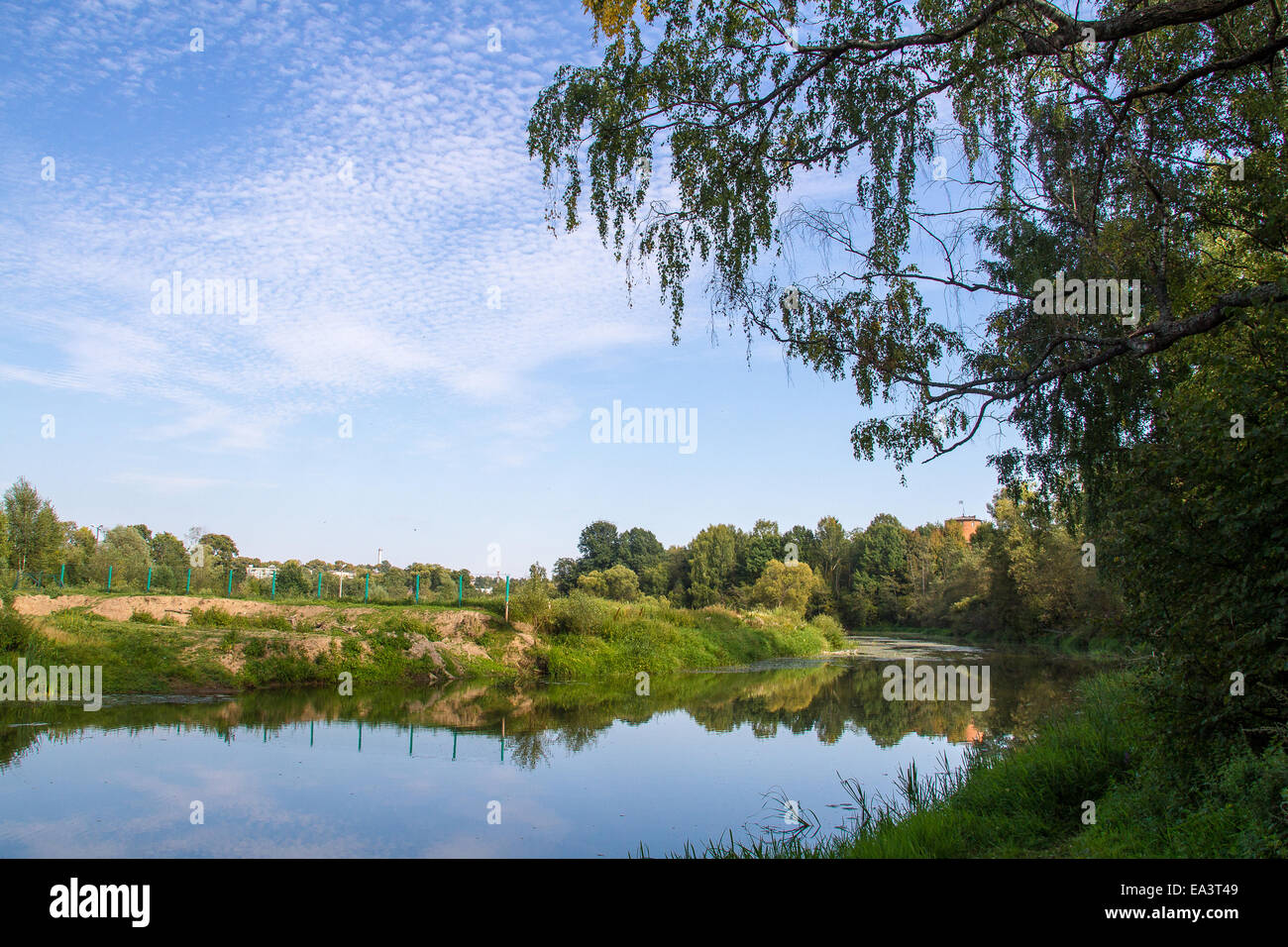 Nara river, Moscow region, Russia Stock Photo - Alamy