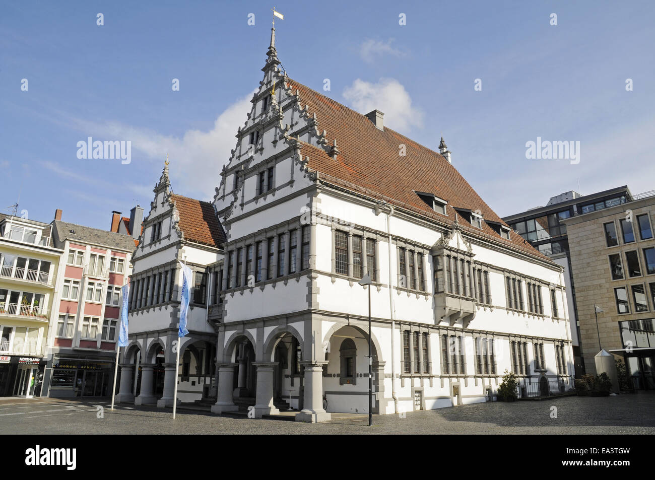City hall, Paderborn, Germany Stock Photo - Alamy