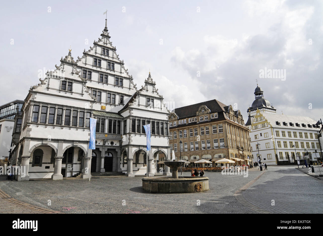 City hall, Paderborn, Germany Stock Photo - Alamy