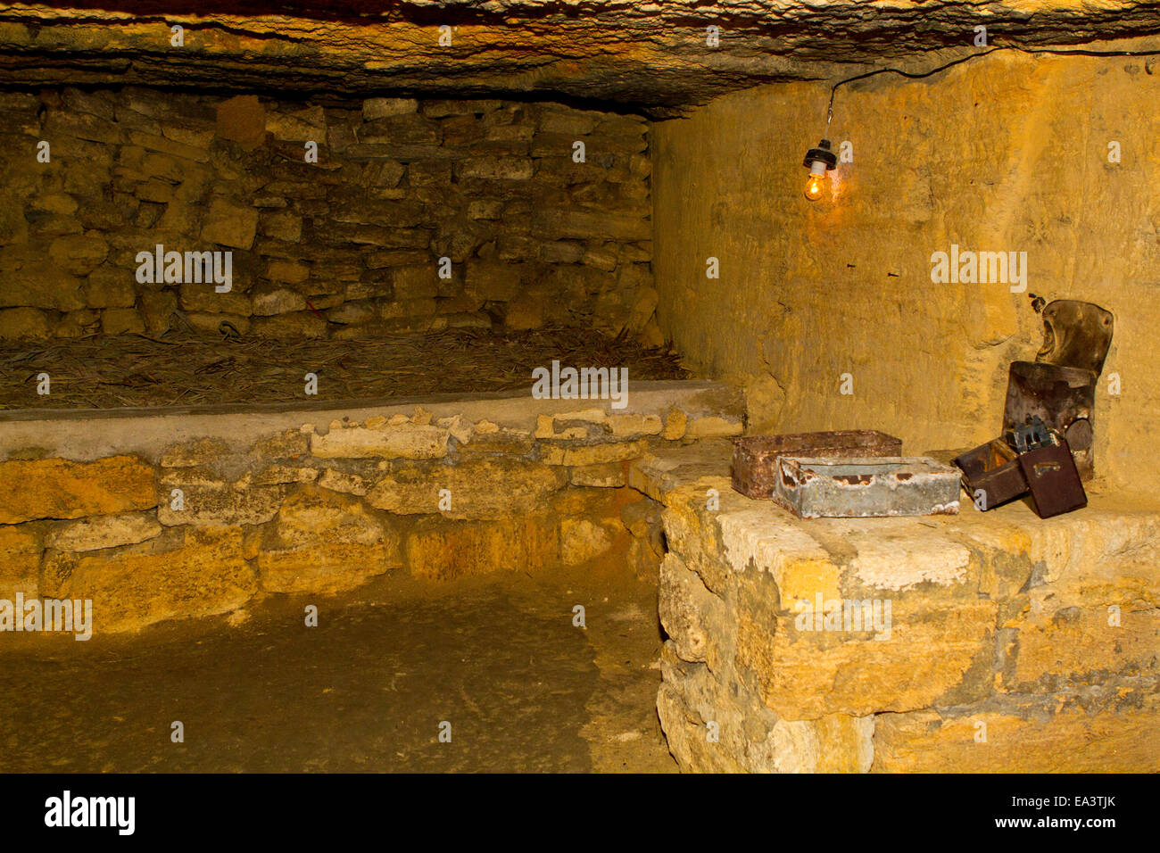 Old Catacombs Odessa Stock Photo - Alamy