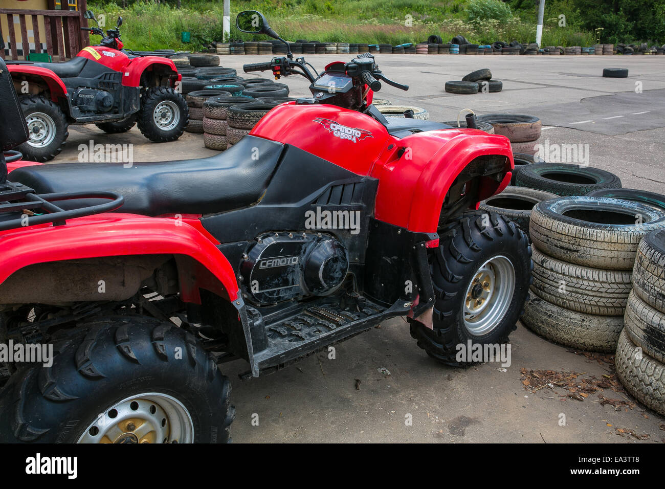 ATV, Moscow region, Russia Stock Photo - Alamy